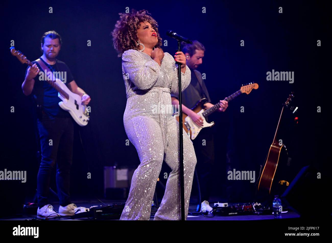 Broadway and West End Star Marisha Wallace performing on the opening ...