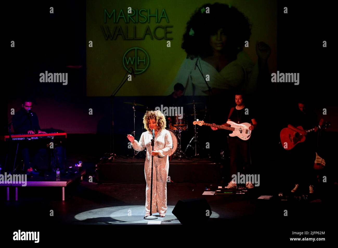Marisha wallaceilkley kings hallmusicaltourwest endbroadwa hi-res stock ...
