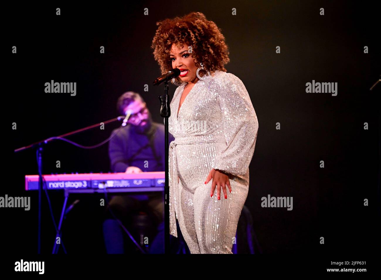 Broadway and West End Star Marisha Wallace performing on the opening ...