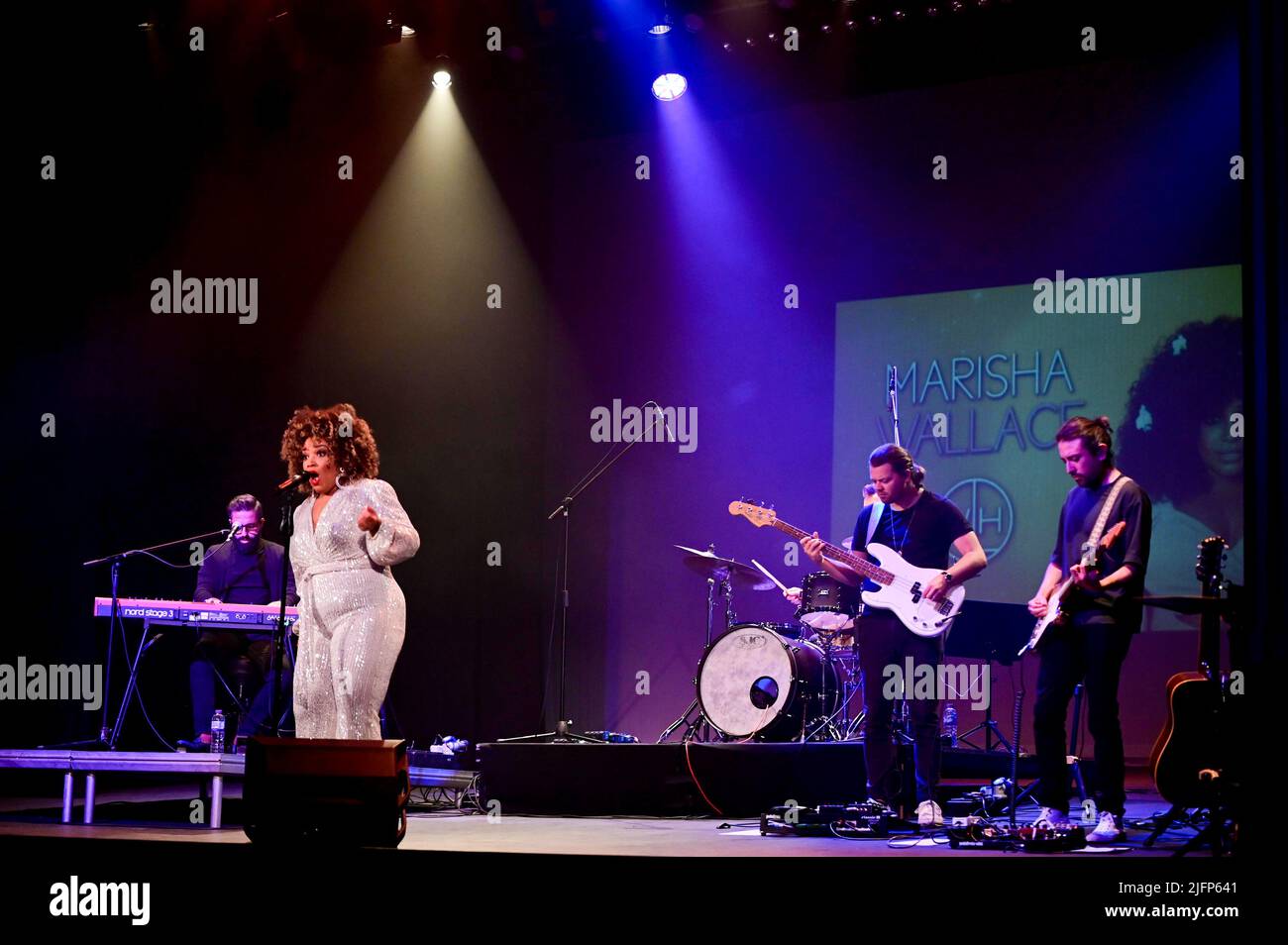Broadway and West End Star Marisha Wallace performing on the opening ...