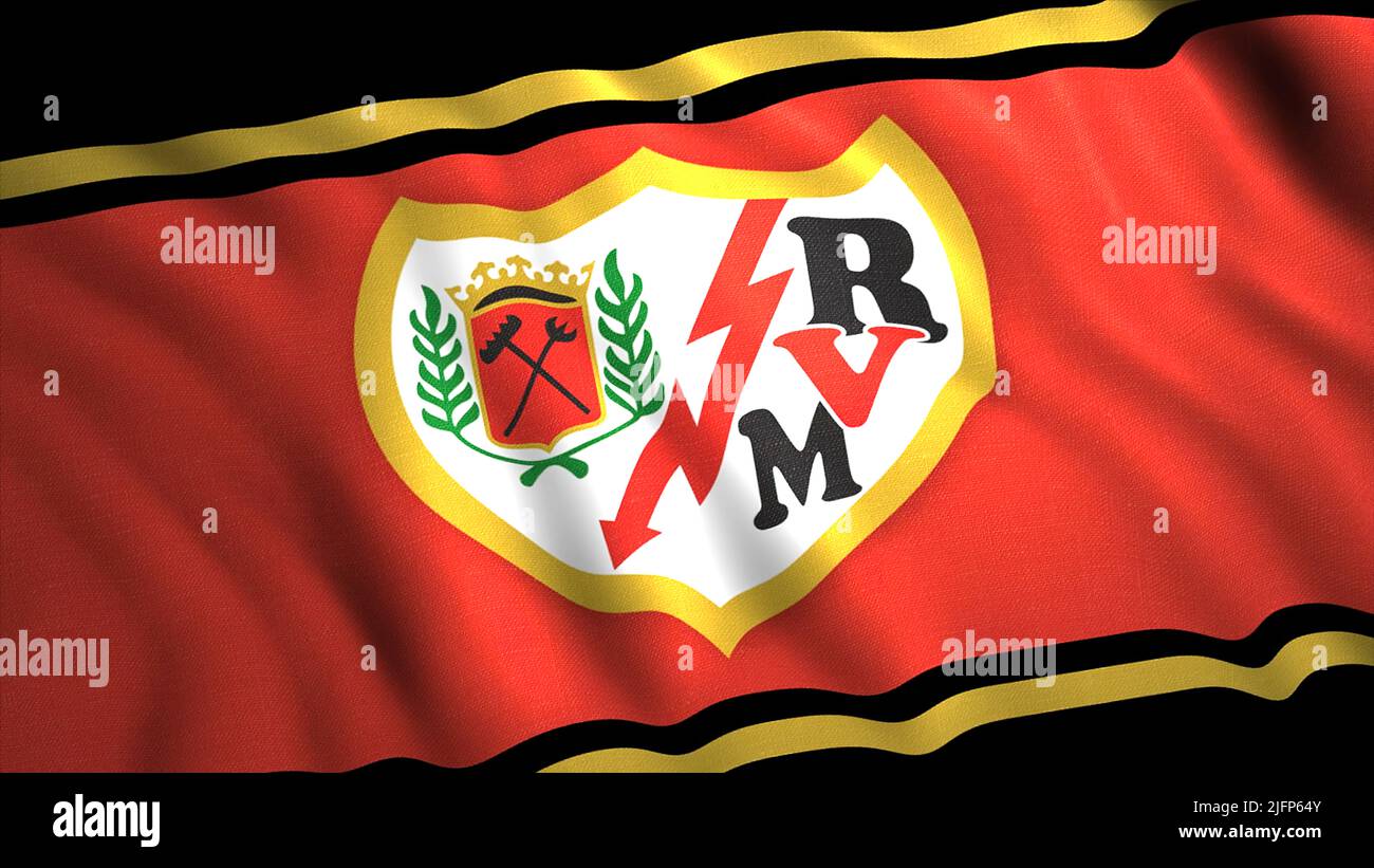 Rayo vallecano flag hi-res stock photography and images - Alamy
