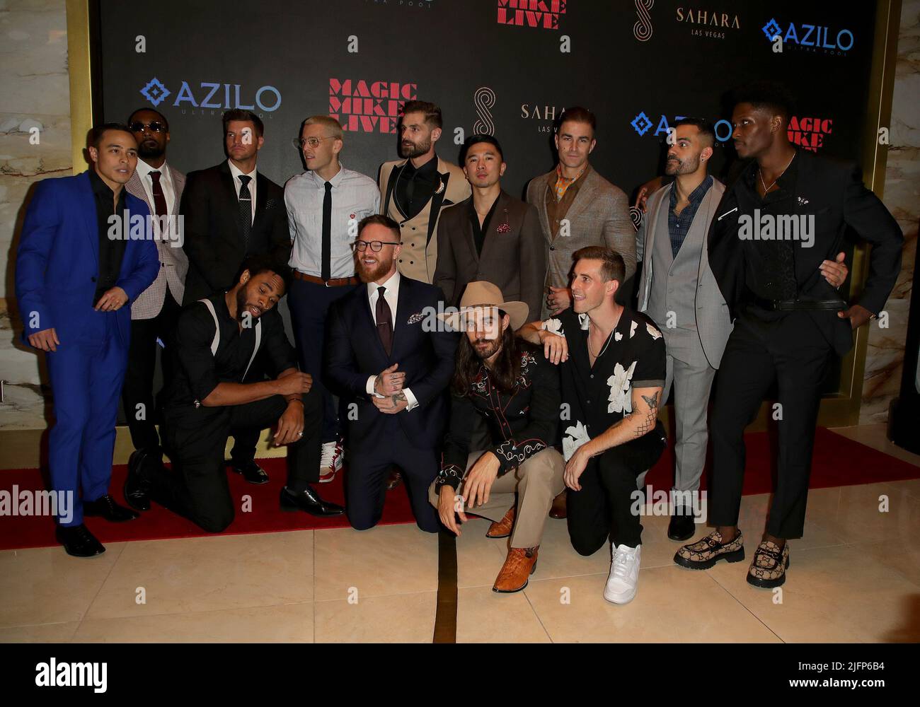 Red Carpet Celebrating Grand Opening of Magic Mike Live at Sahara Las ...