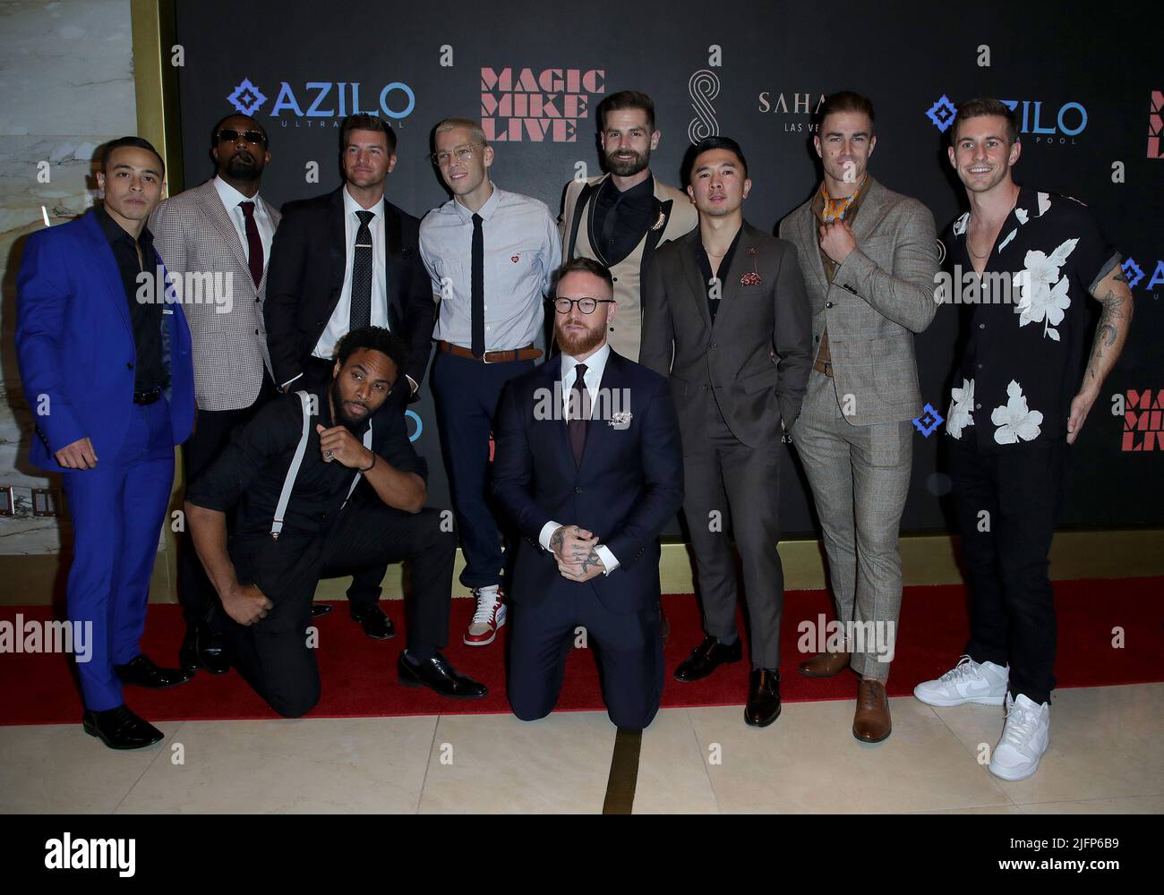 Red Carpet Celebrating Grand Opening of Magic Mike Live at Sahara Las ...