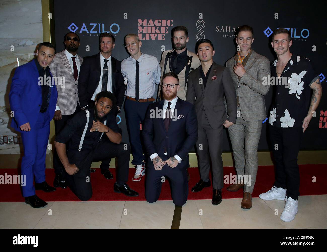 Red Carpet Celebrating Grand Opening of Magic Mike Live at Sahara Las ...