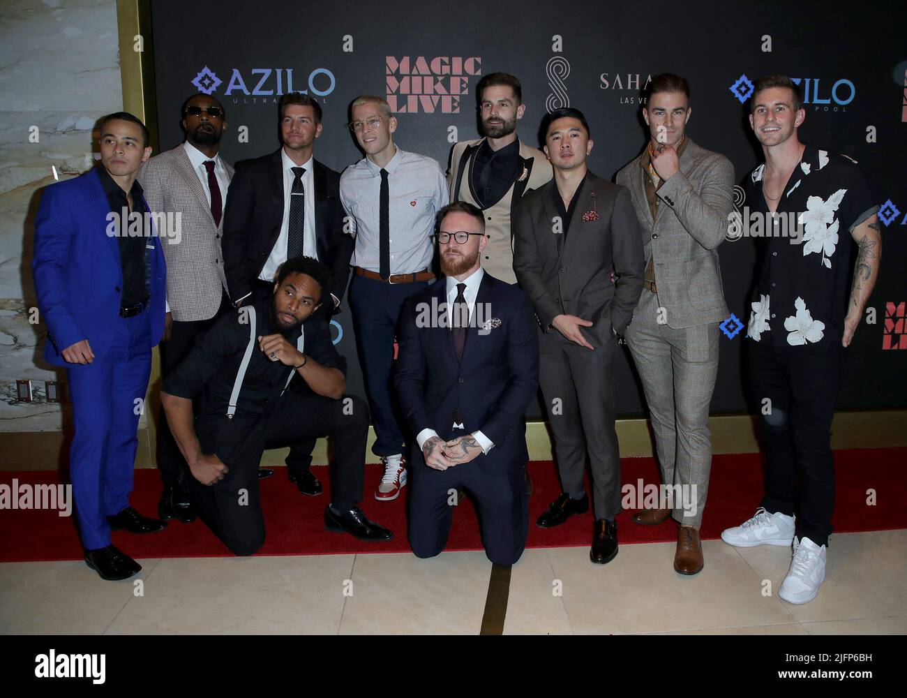 Red Carpet Celebrating Grand Opening of Magic Mike Live at Sahara Las ...