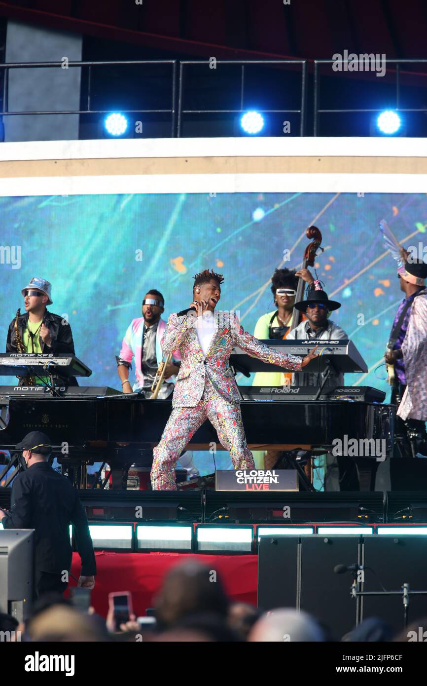 2021 Global Citizen Live Festival Held on The Great Lawn, Central Park ...