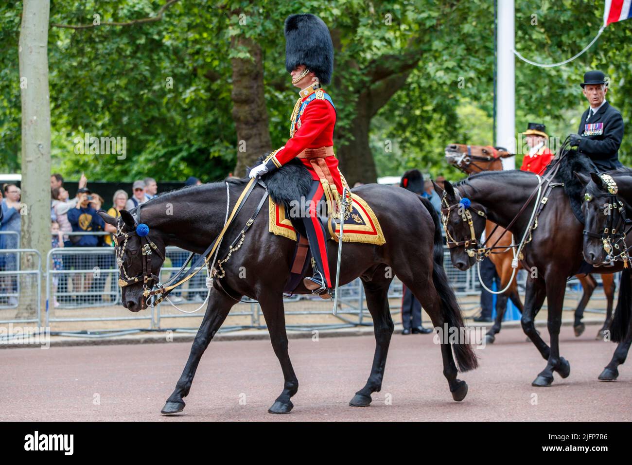 His Royal Highness The Duke of Cambridge at Trooping the Colour ...