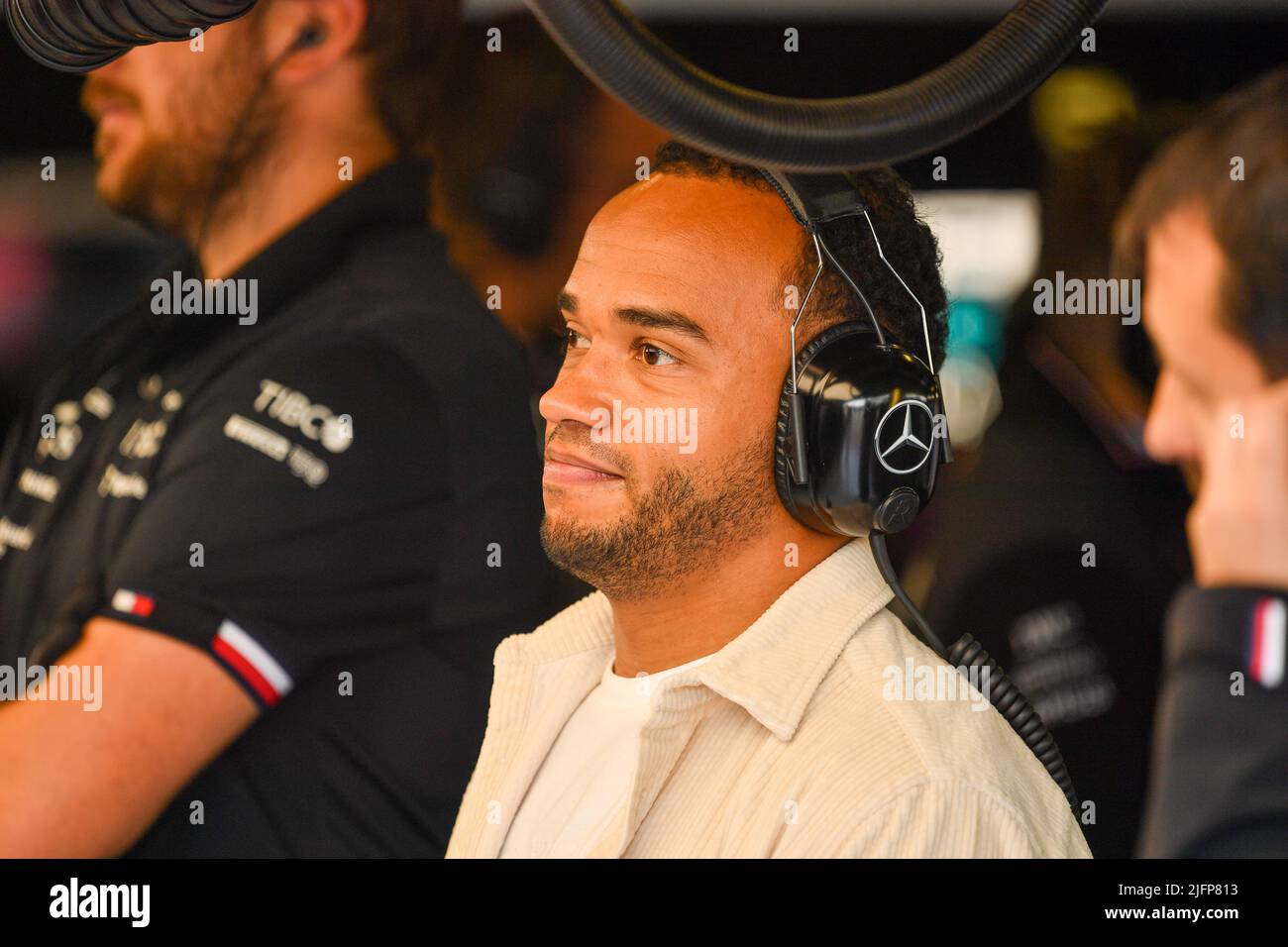 Brother of lewis hamilton hi-res stock photography and images - Alamy
