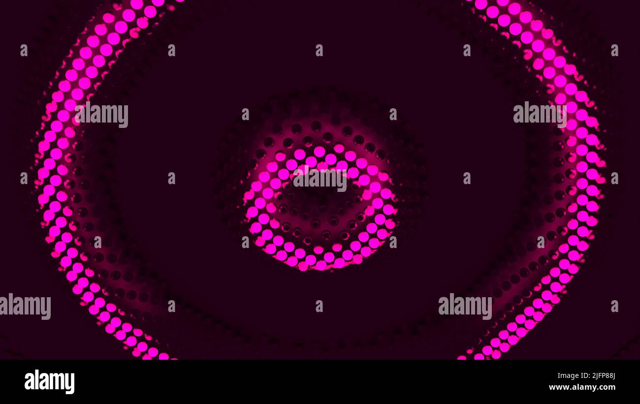 Pulsating wave circles on surface. Design. Pulsating centralized ...