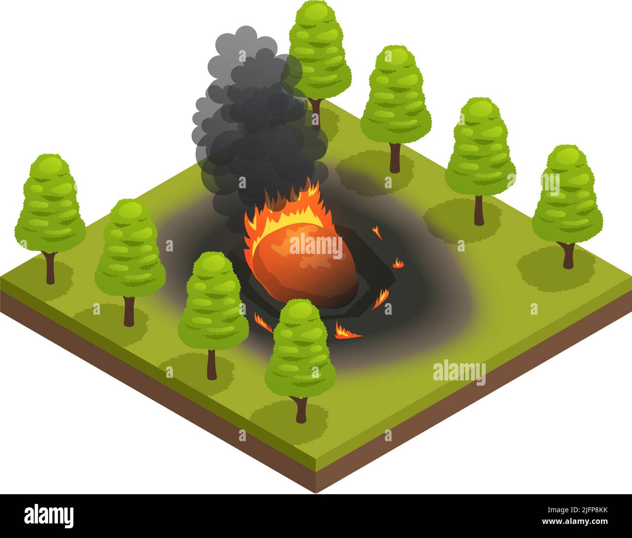 Object impact risk Stock Vector Images - Alamy