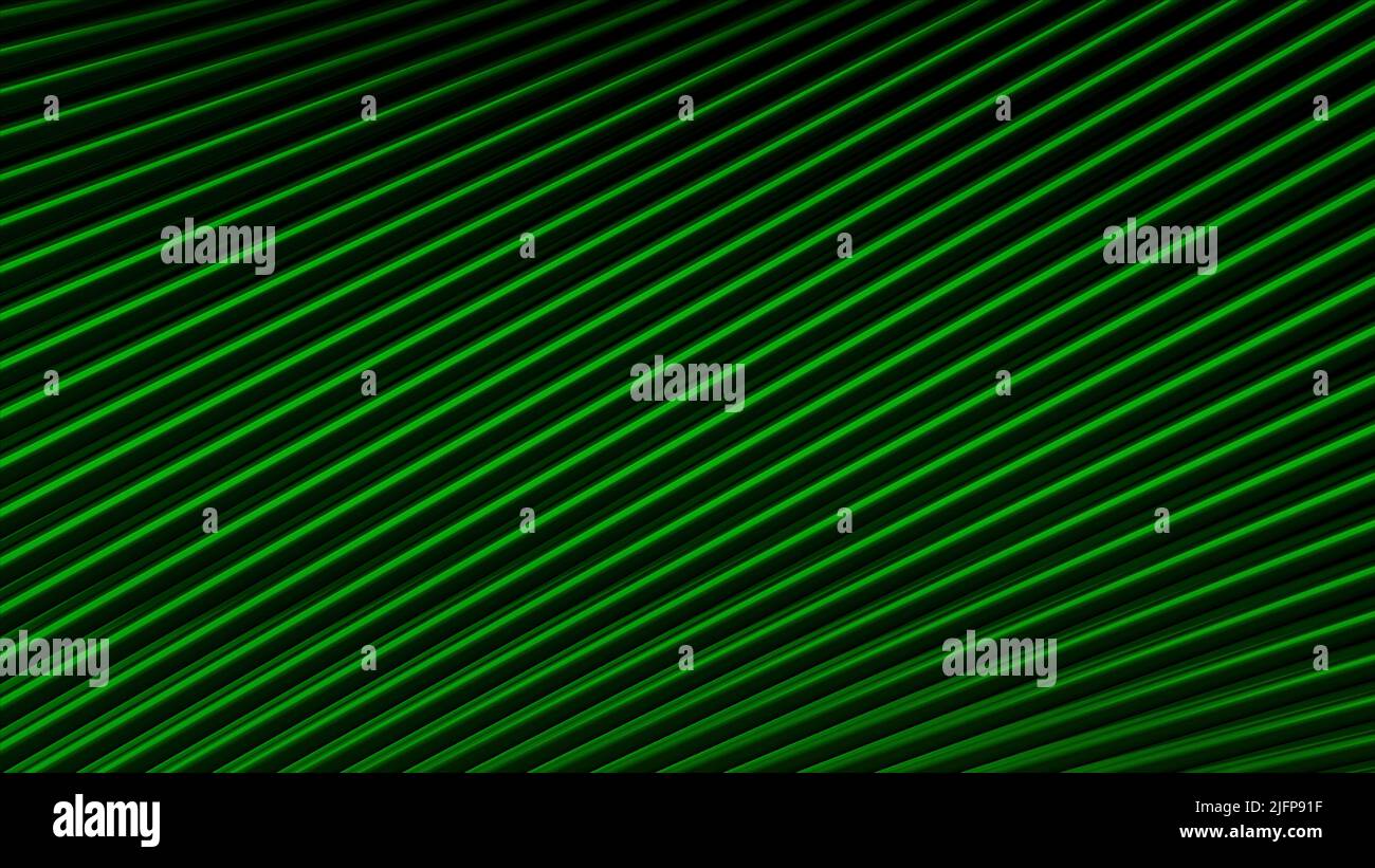 Green lines in abstraction.Motion.Bright lines of green color merge in ...