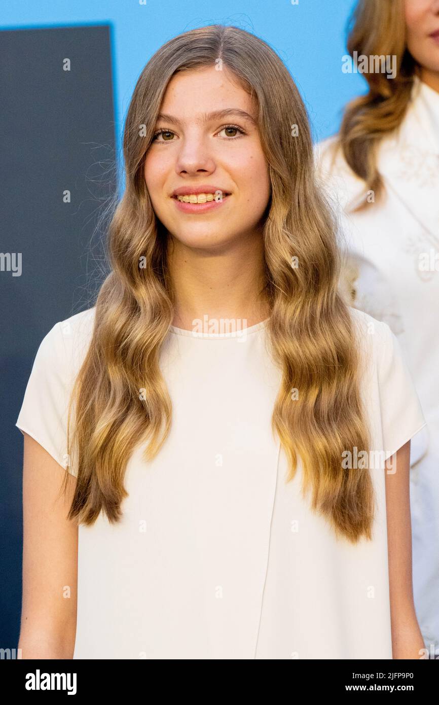 Barcelona, Spain - 4 Jul 2022, Princess Infanta Sofia of Spain ...