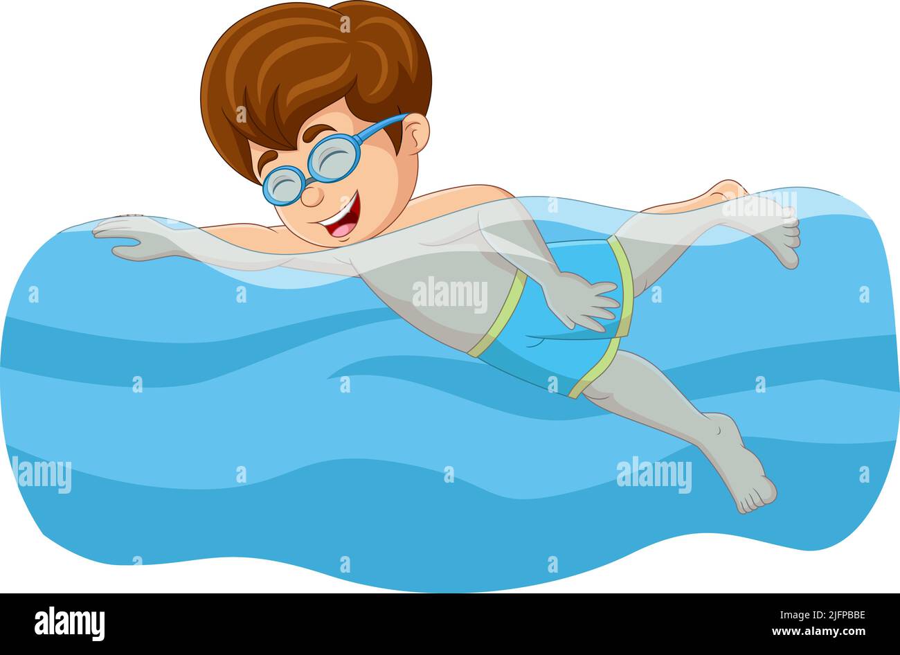 Recreation swim swimmer swimming fun Stock Vector Images - Alamy