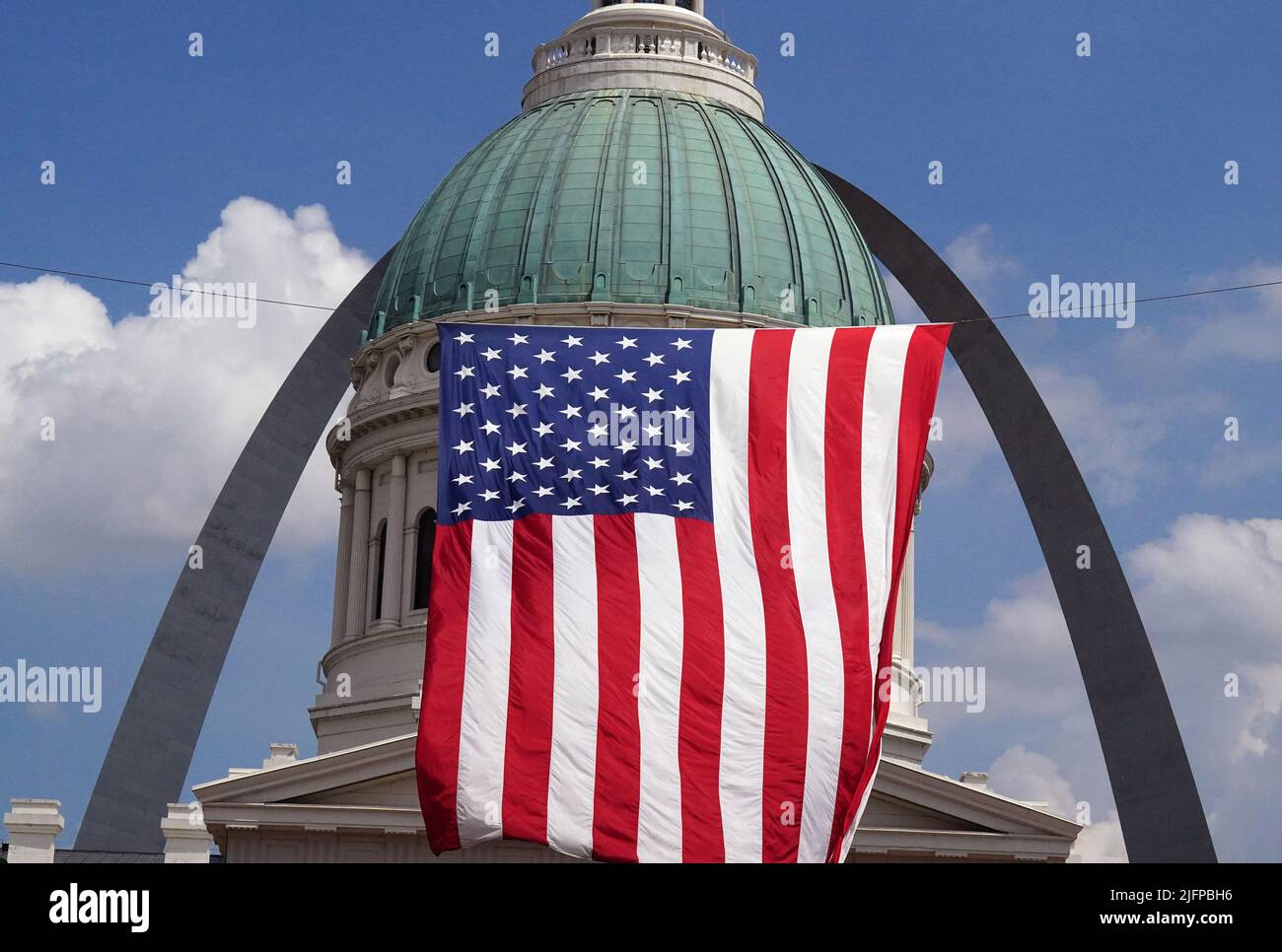 Garrison flag hi-res stock photography and images - Alamy