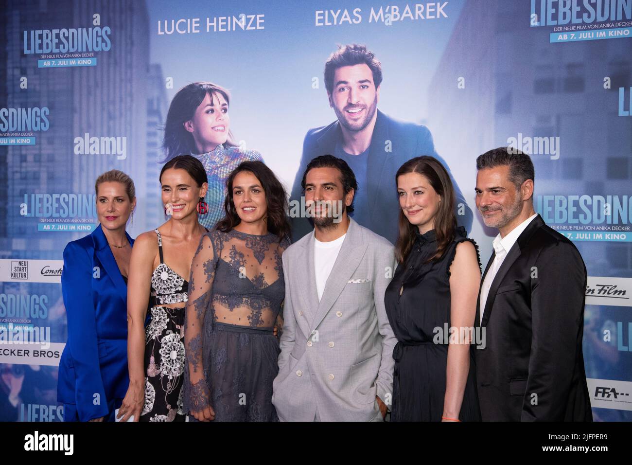 July 4, 2022, Munich, Bavaria, Germany: L-R: Anika Decker, Peri ...