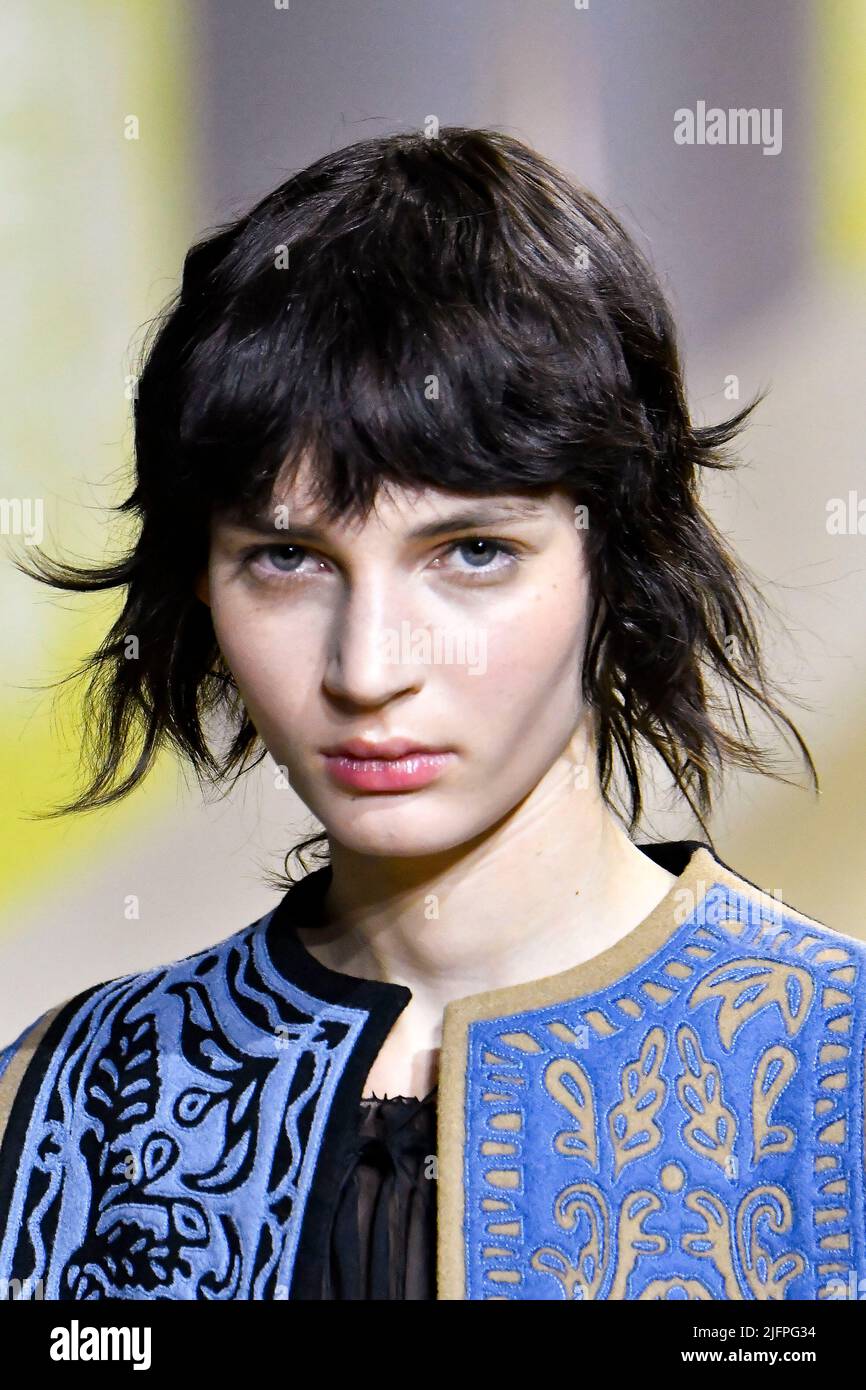 Paris, France. 04th July, 2022. A model walks on the runway at the Dior ...