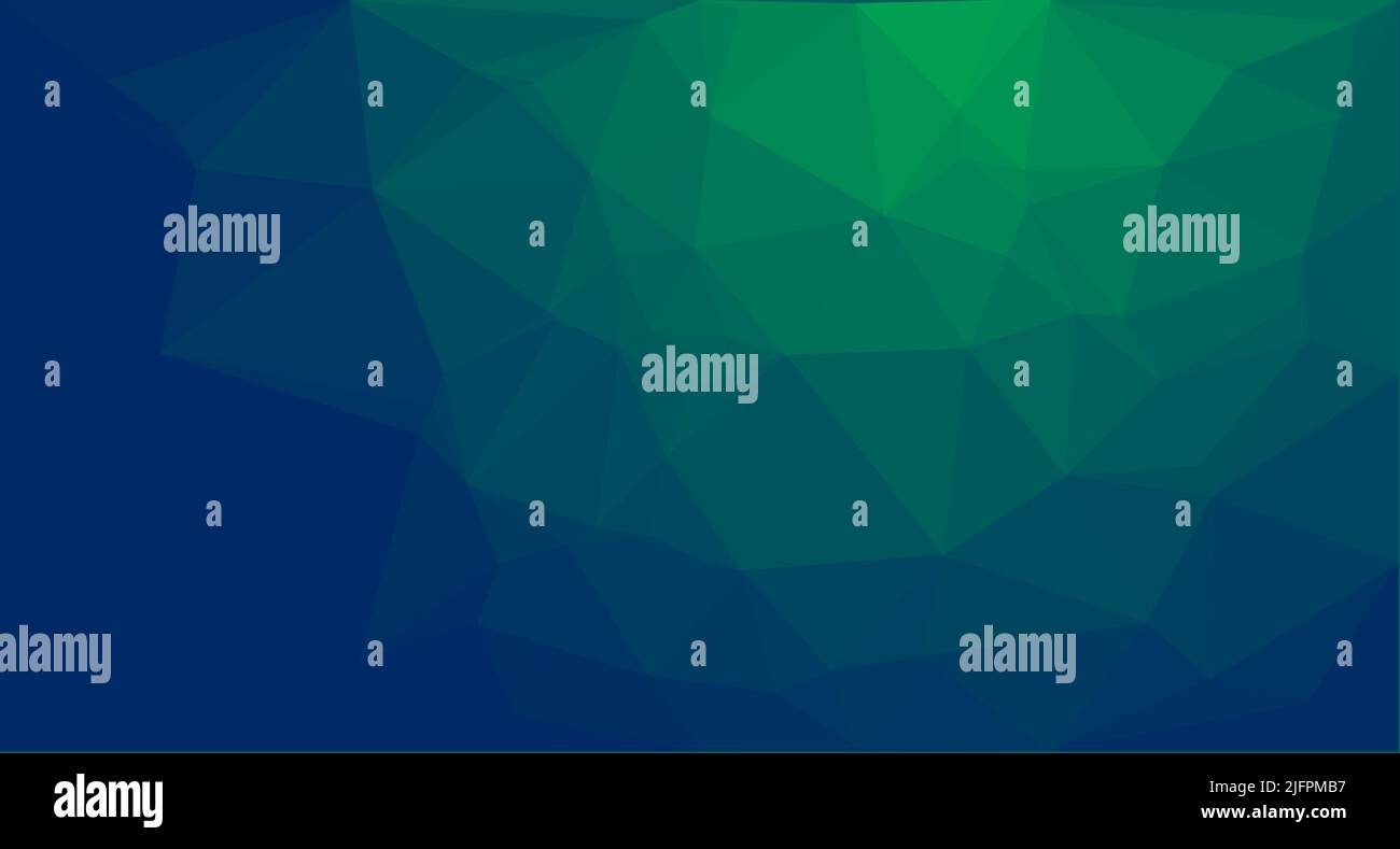 Abstract Low Polygon gradient background illustration. Low poly banner with triangle shapes ...