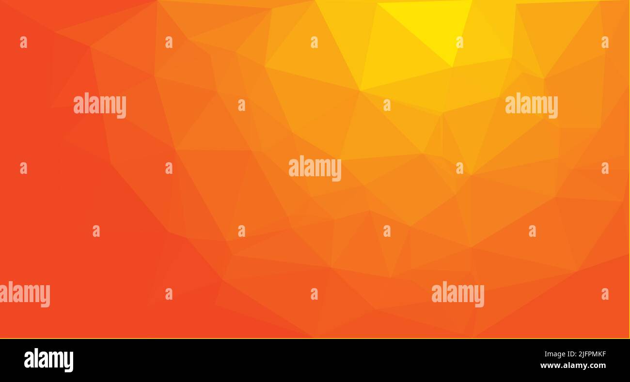 Abstract Low Polygon gradient background illustration. Low poly banner with triangle shapes ...