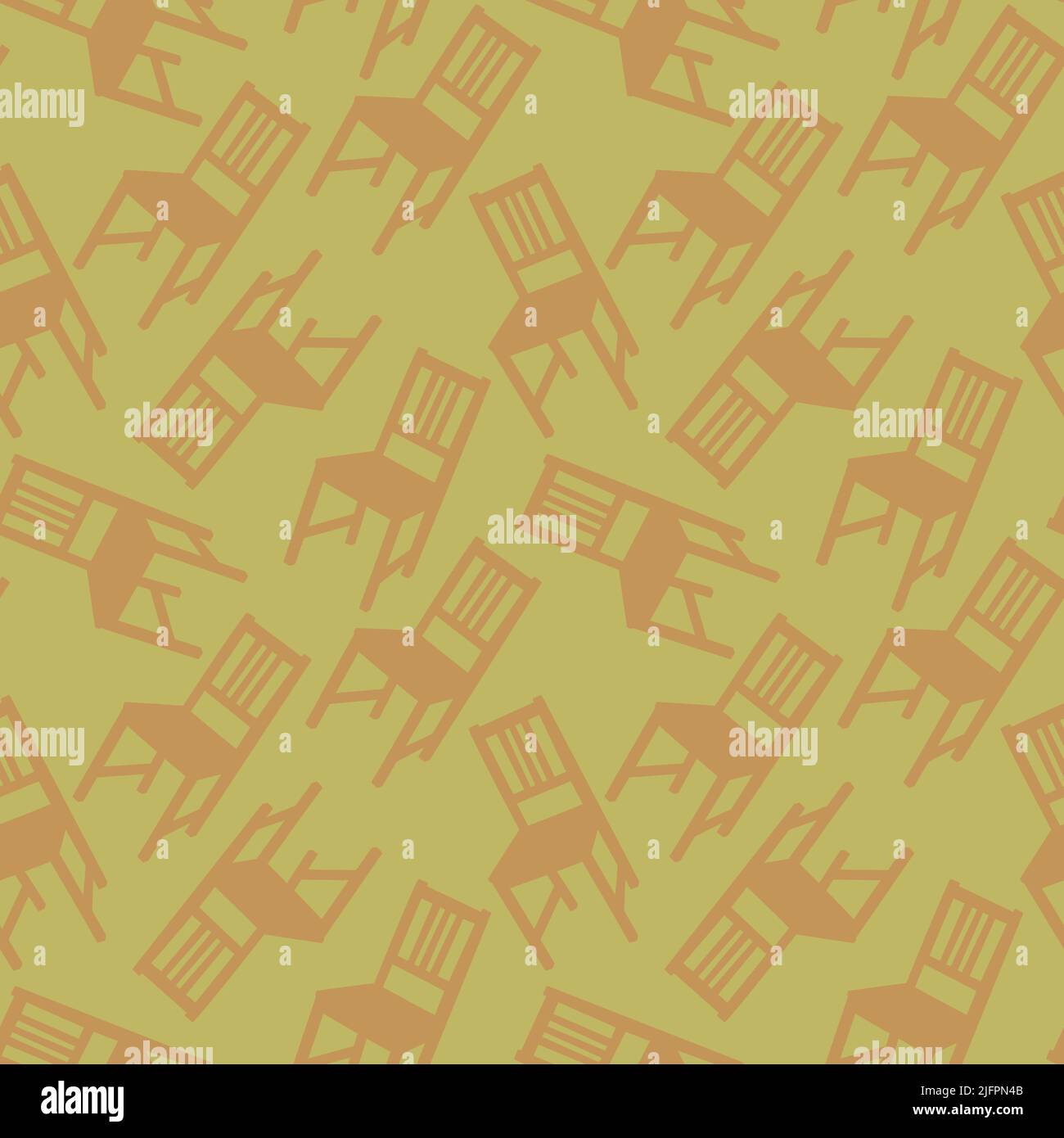 Seamless chair pattern for fabrics and textiles and packaging and gifts ...