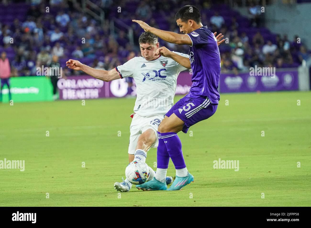 Orlando, Florida, USA, July 4, 2022, Orlando City SC MIdfielder César ...