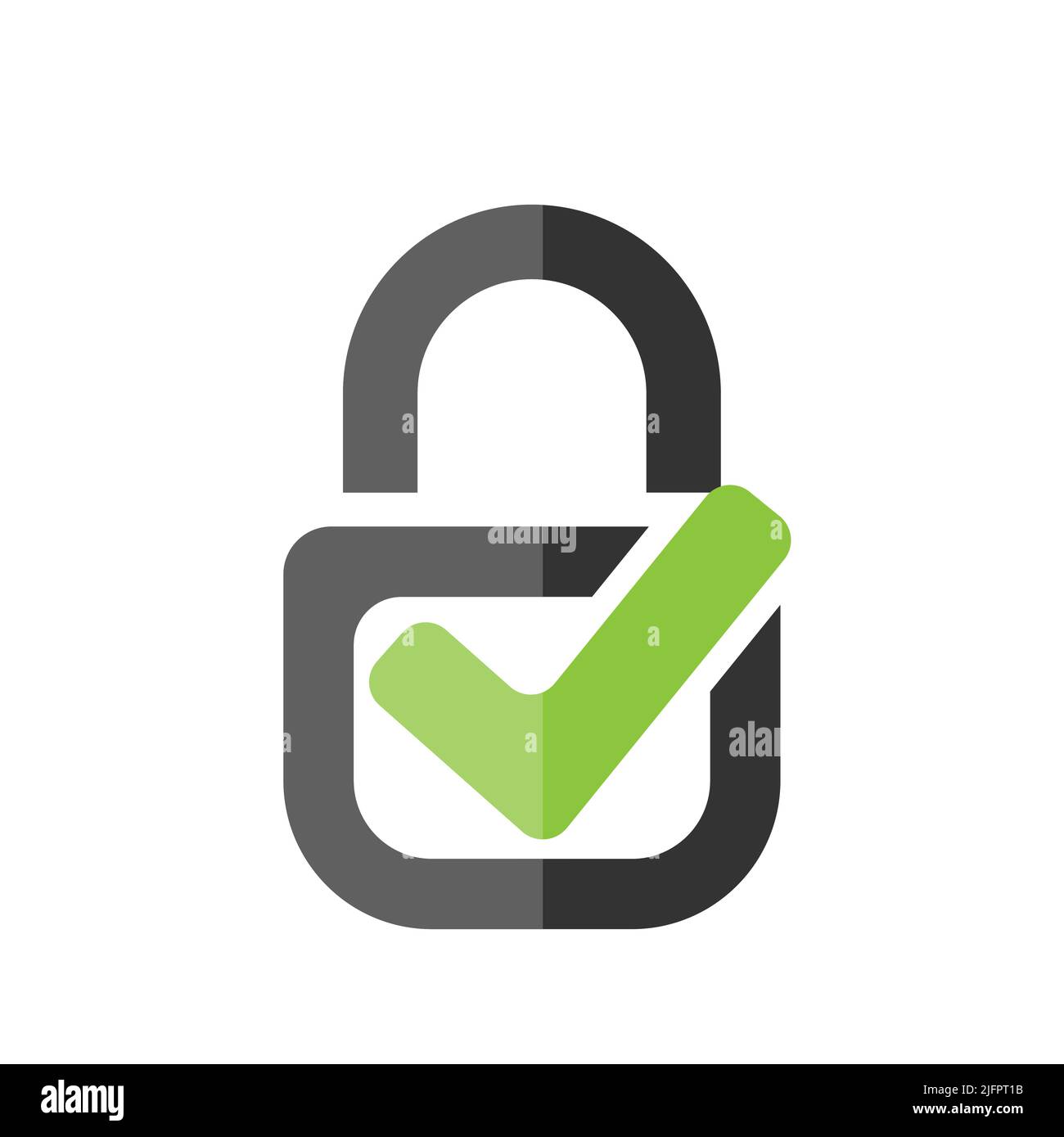 Abstract security guarantee icon. Icon for websites and applications ...