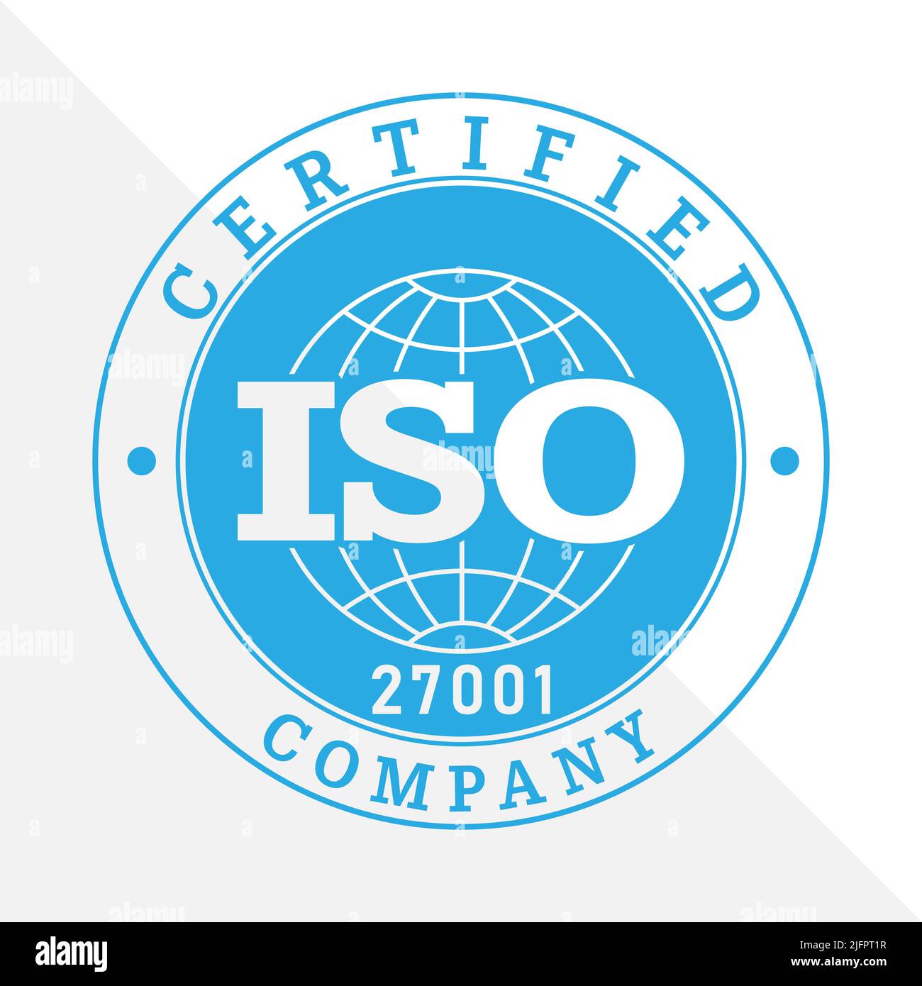 ISO 27001 certification stamp. Flat style, simple design Stock Vector ... ISO 27001 certification stamp. Flat style, simple design Stock Vector ...