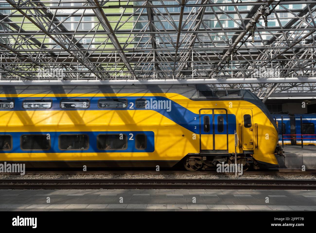 Zaandam, The Netherlands - 21 June 2022: Nederlandse Spoorwegen Train ...