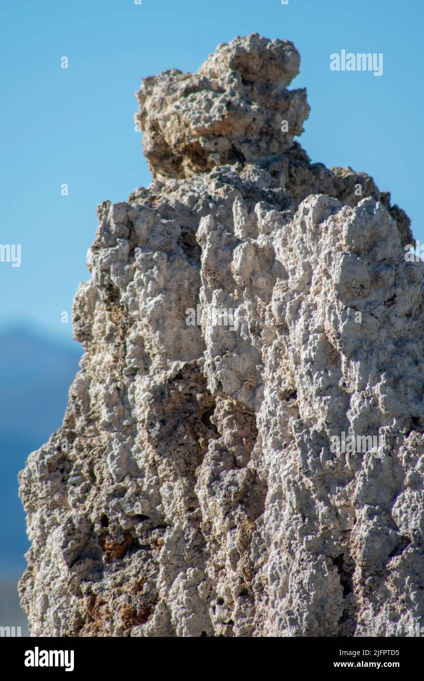 Mono Lake, a symbol of Mono County, CA, can sometimes turn green if it ...