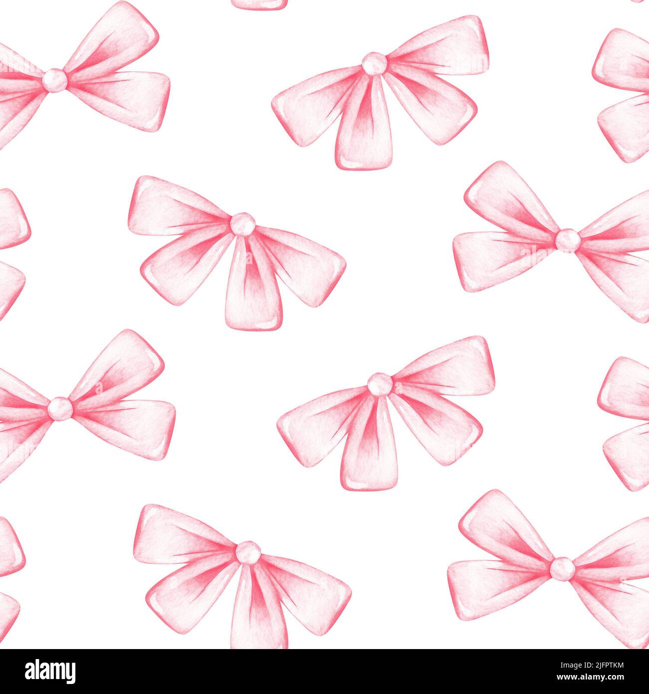 Pink ribbon bow hi-res stock photography and images - Alamy