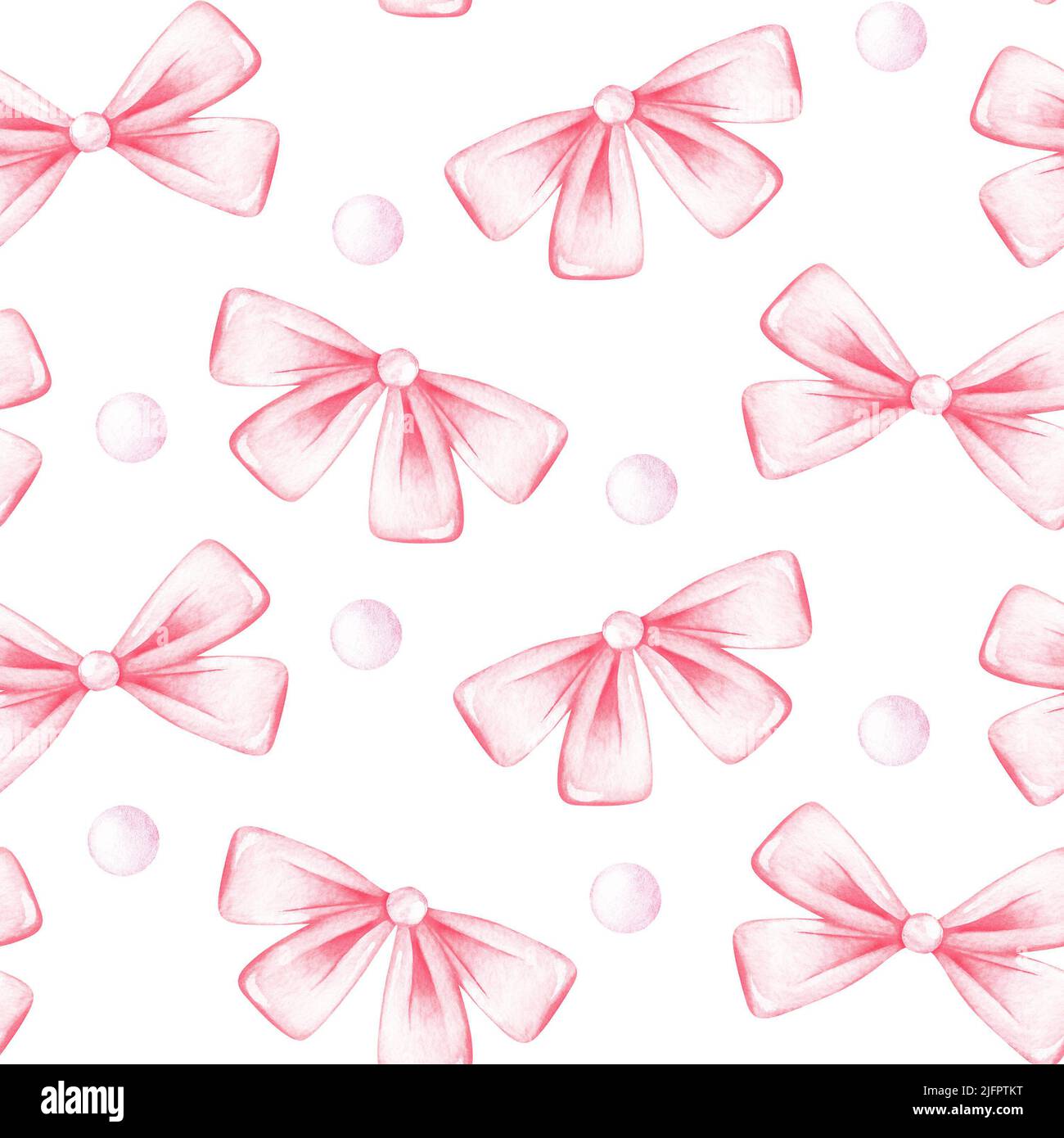 Pink ribbon bow hi-res stock photography and images - Alamy