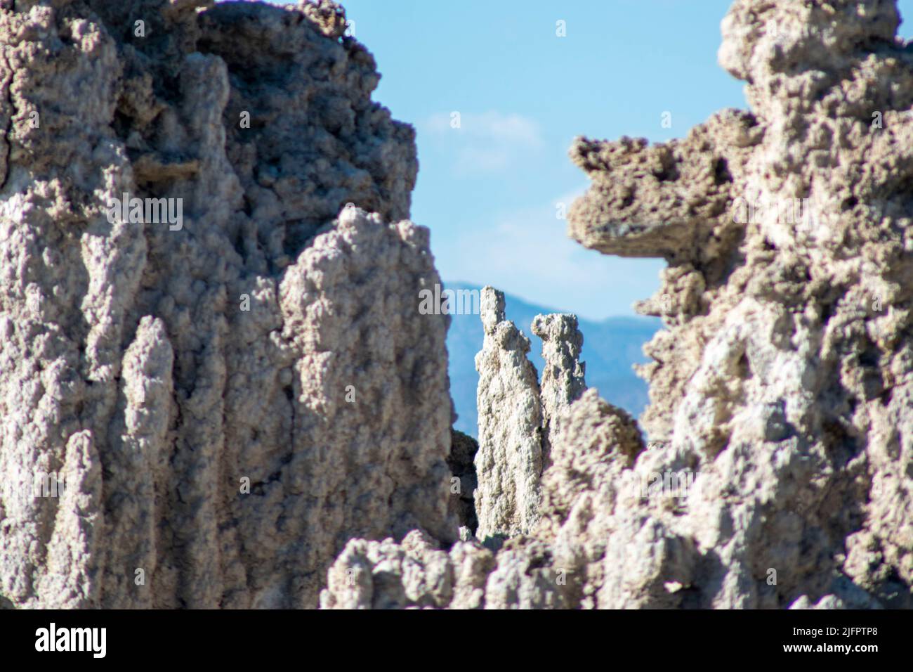 Mono Lake, a symbol of Mono County, CA, can sometimes turn green if it ...