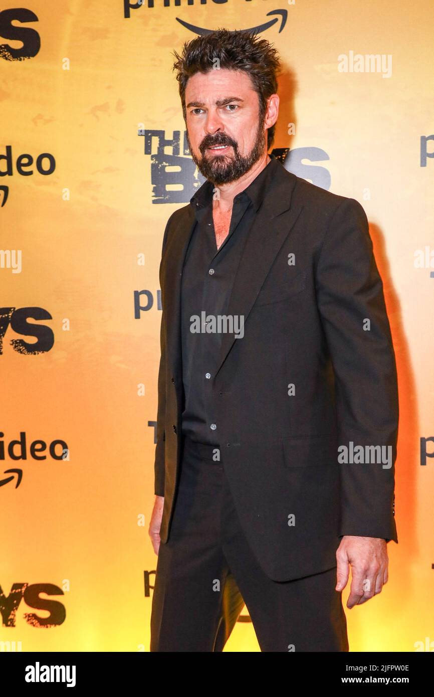 São Paulo, Brazil, 04/07/2022, Actor Karl Urban, interpreter of the ...