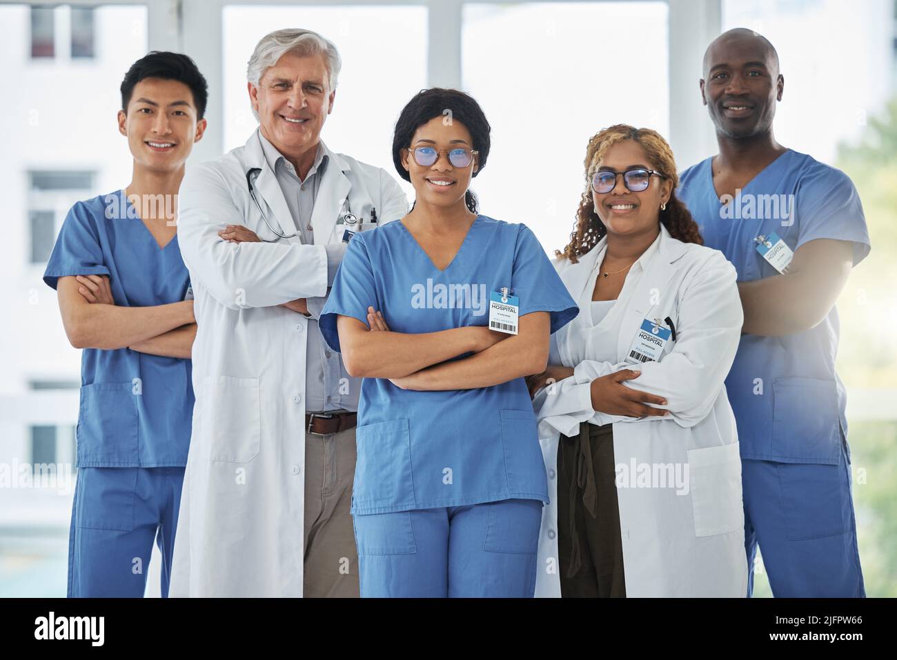 We are each competent and have a vital contribution to share. Portrait of a group of medical ...