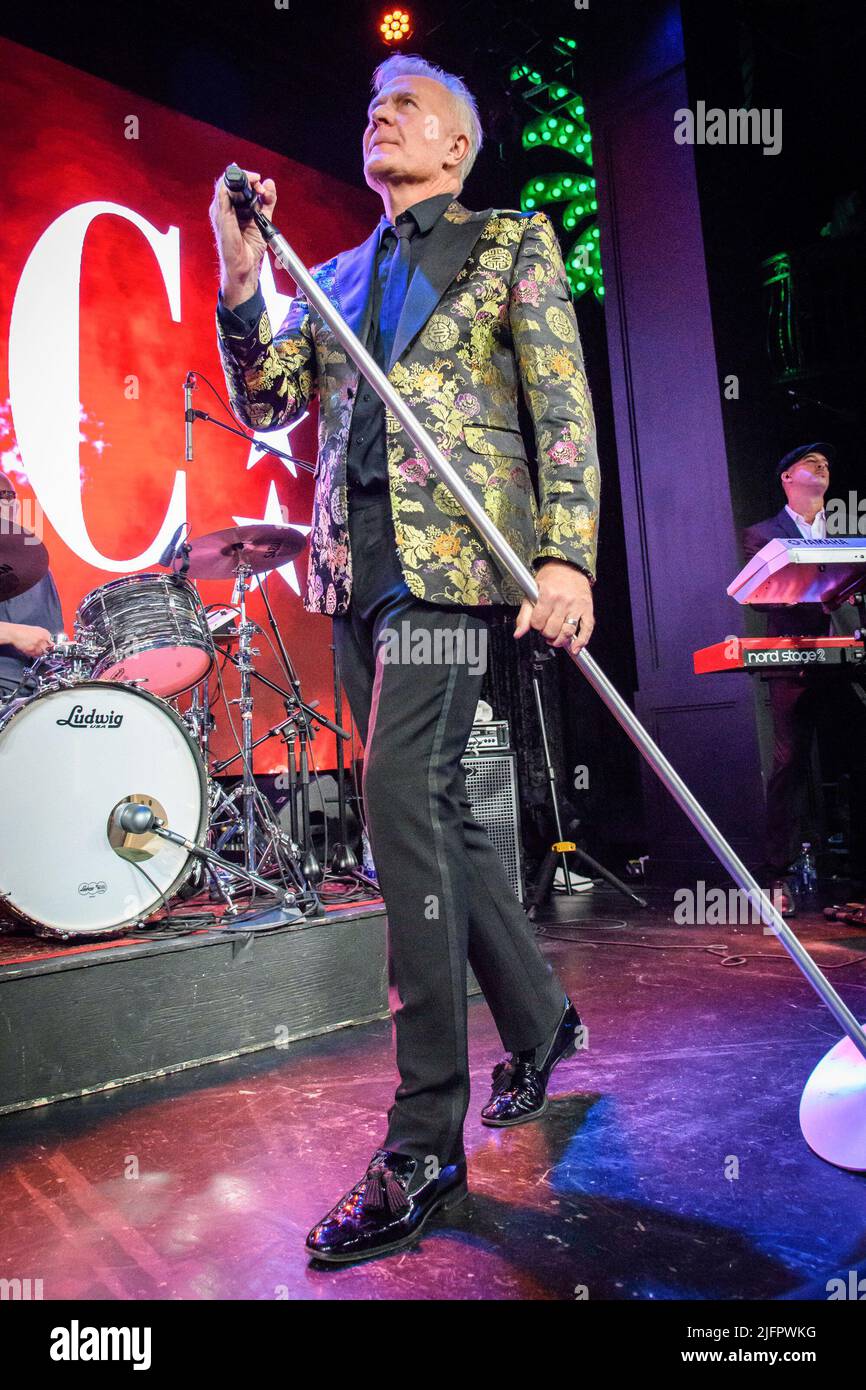 Toronto, Canada. 04th July, 2022. Martin Fry, lead singer of the ...