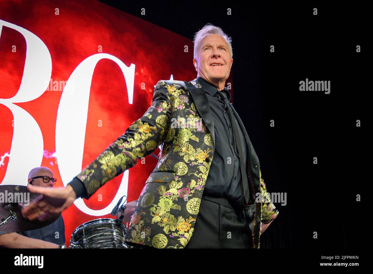 Toronto, Canada. 04th July, 2022. Martin Fry, lead singer of the ...