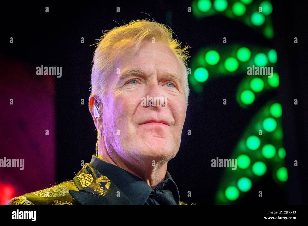 Martin Fry, lead singer of the English new wave band ABC, performing at ... Martin Fry, lead singer of the English new wave band ABC, performing at ...