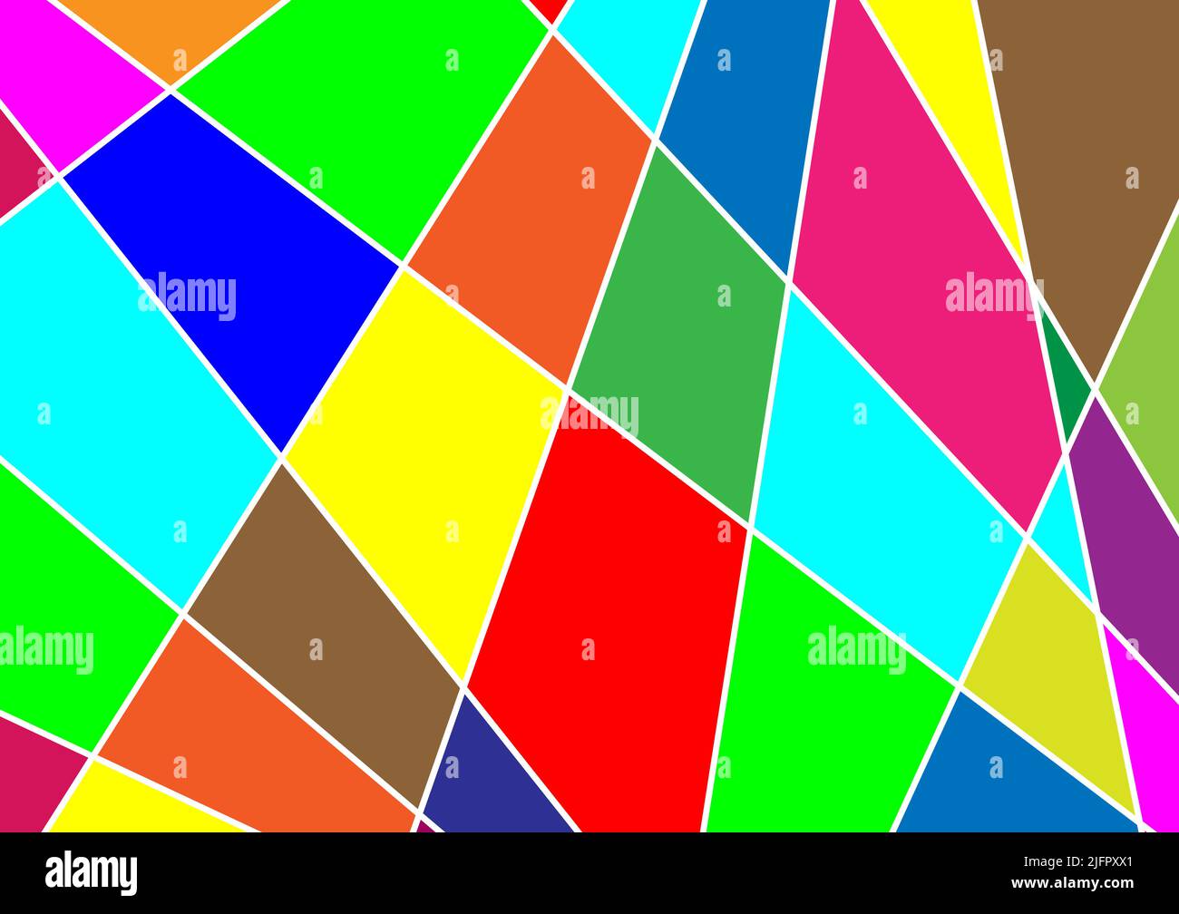 Abstract background colorful rectangle polygon geometric shape ...