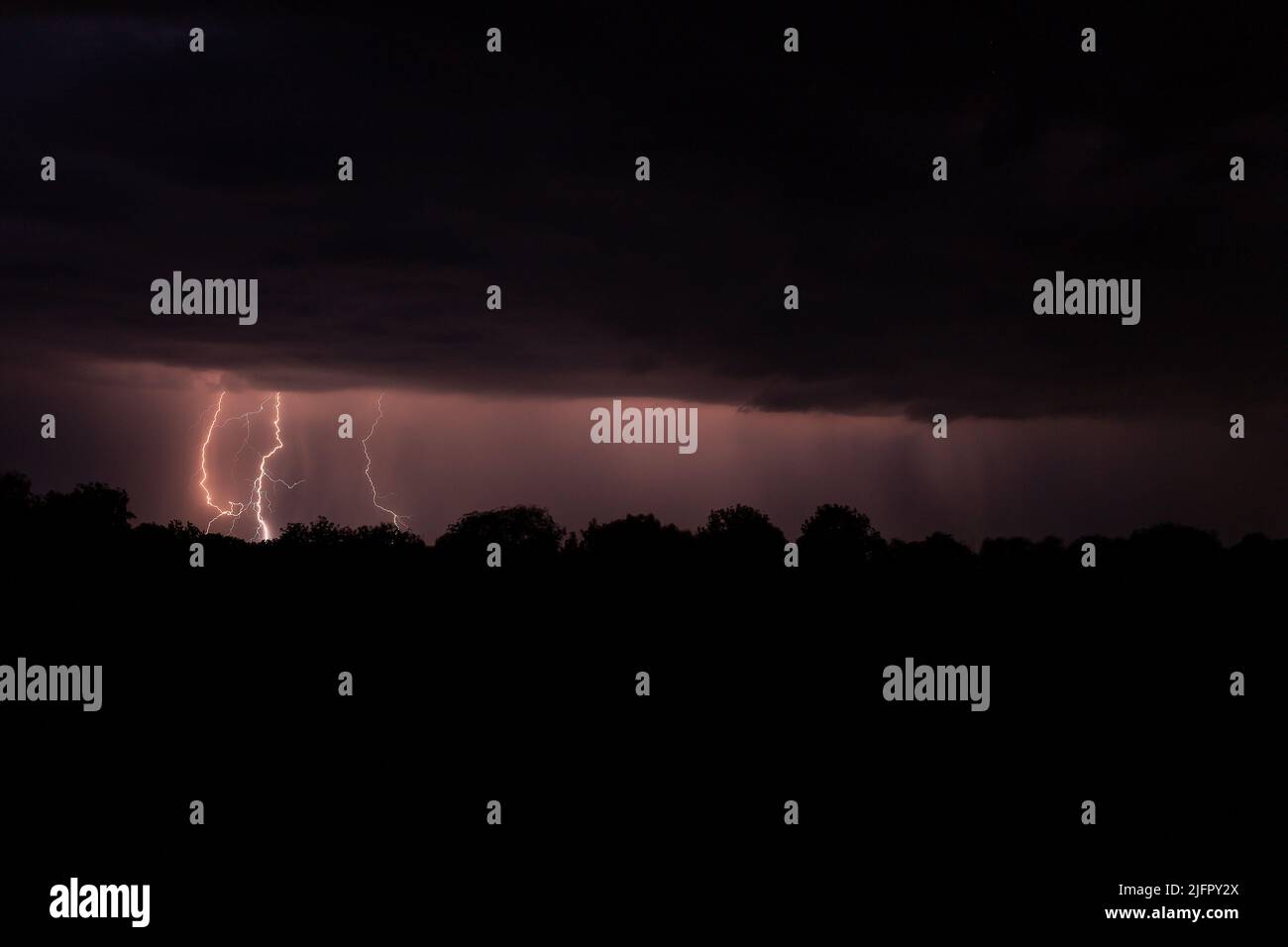 Lightning landscape hi-res stock photography and images - Alamy