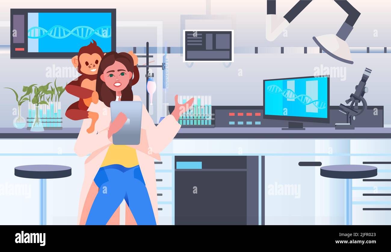 Monkey experimental laboratory hi-res stock photography and images - Alamy