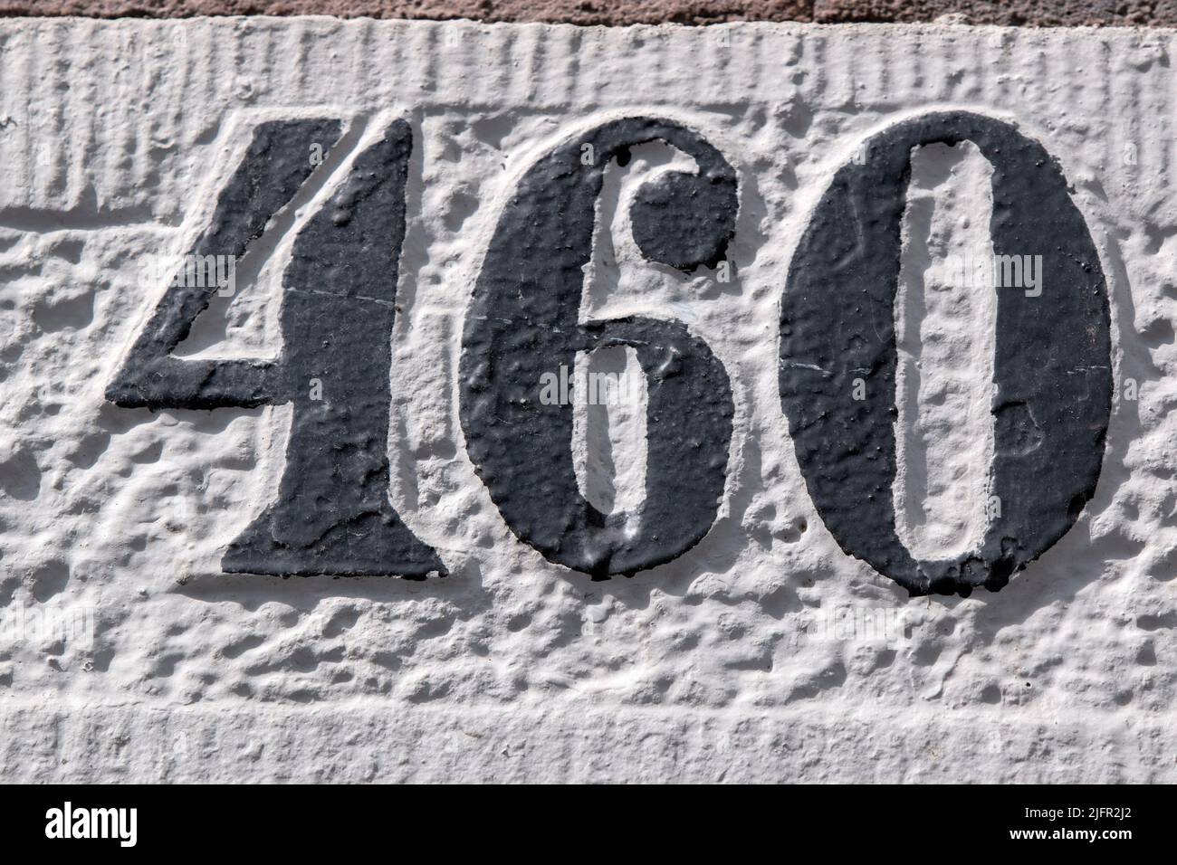 Close Up House Number 460 At Amsterdam The Netherlands 28-6-2022 Stock ...