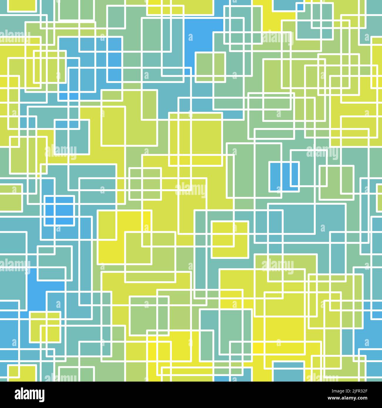 Quad seamless pattern. Repeated overlap hexagon motif texture print ...