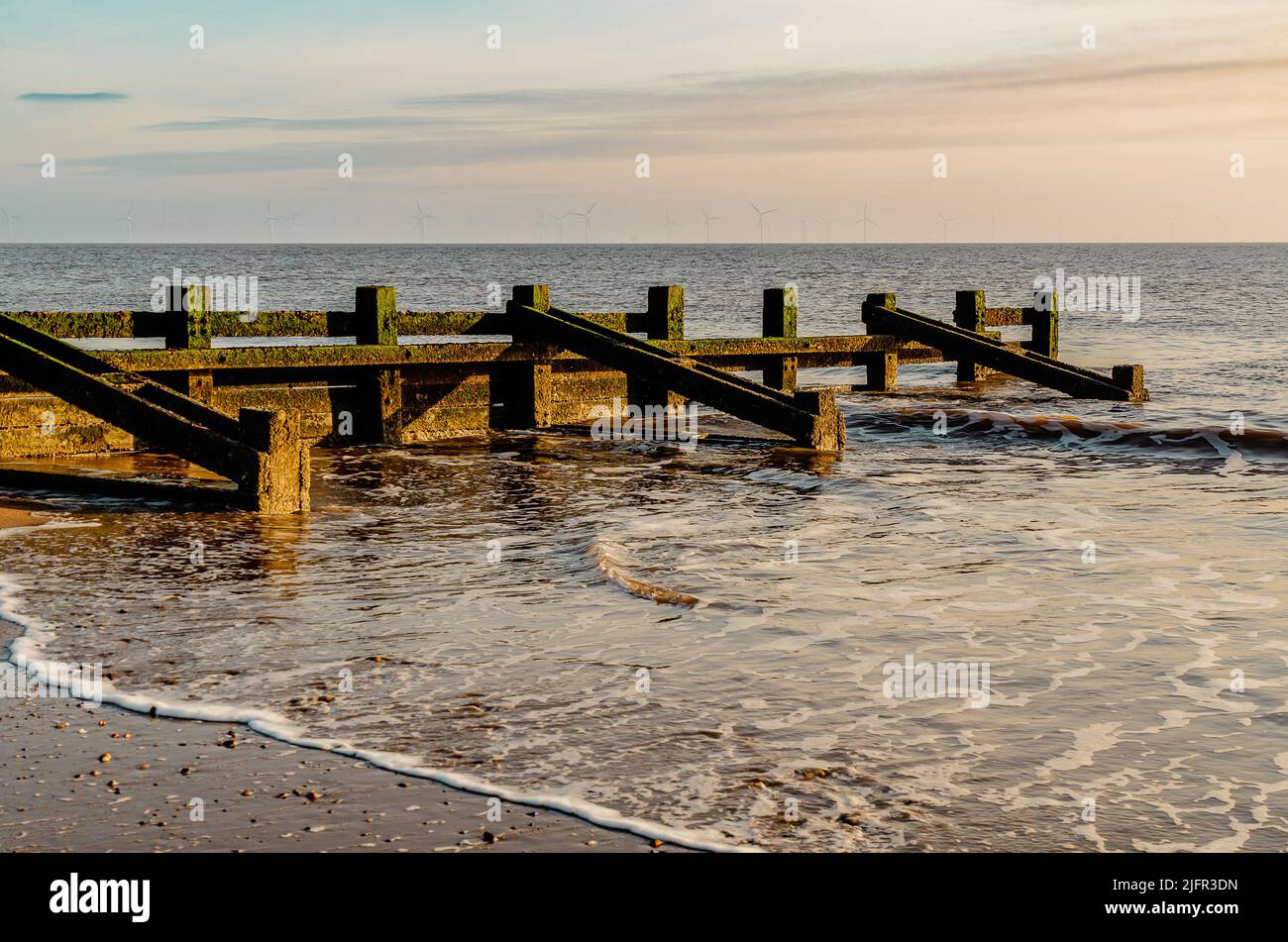 Wooden breakwater hi-res stock photography and images - Alamy
