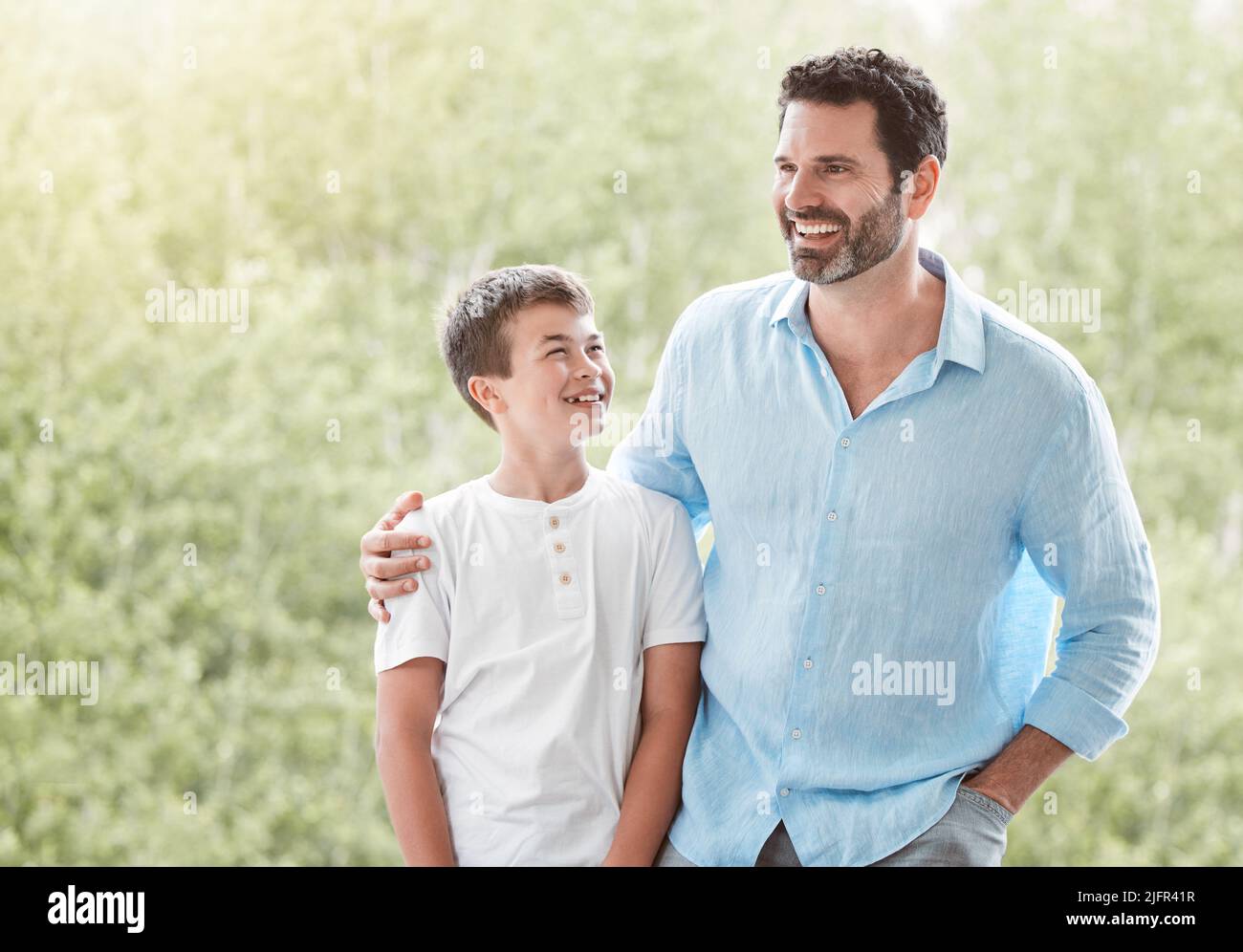 Father son role model hi-res stock photography and images - Alamy