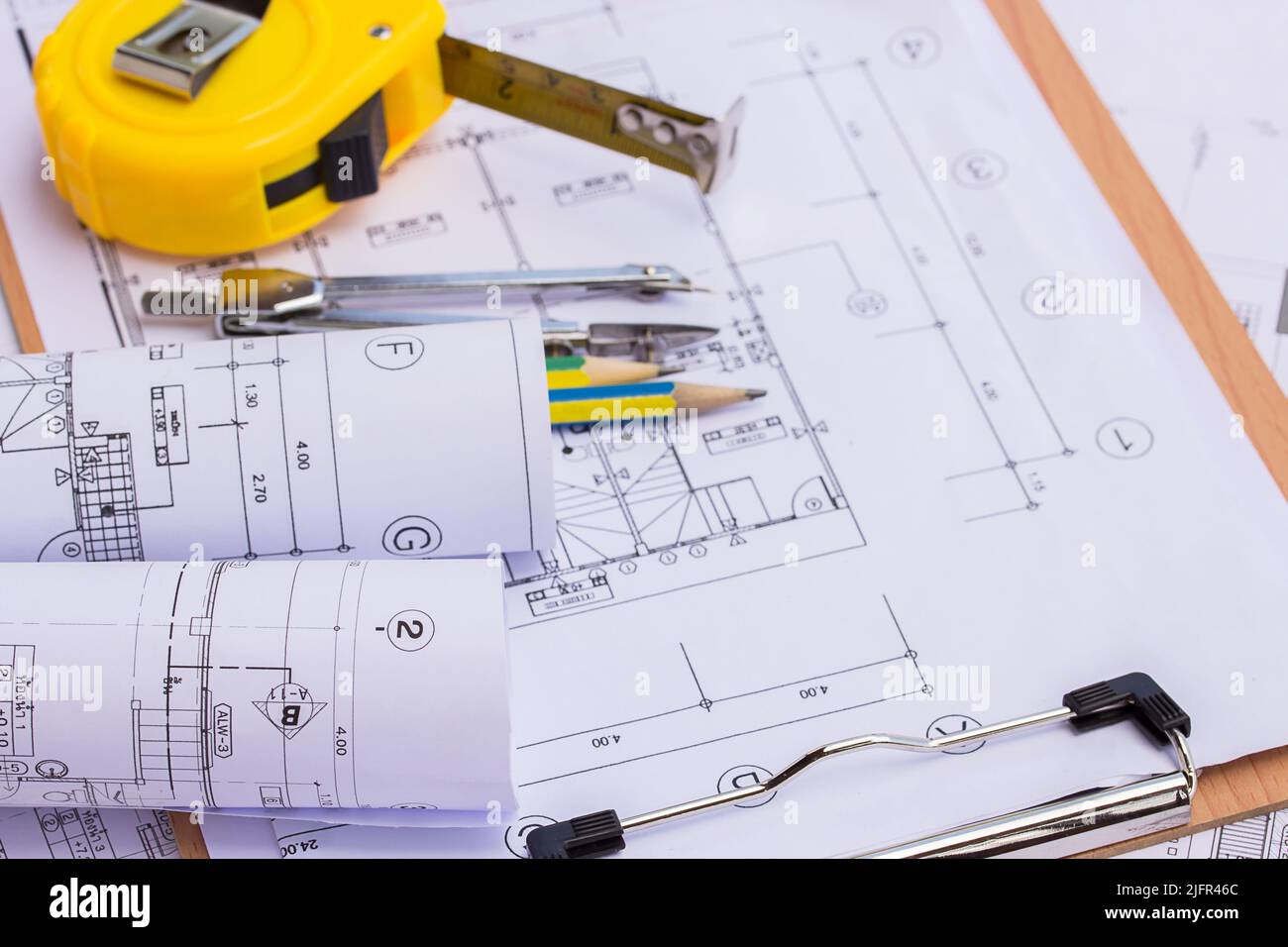 Tape measure drawing hi-res stock photography and images - Alamy