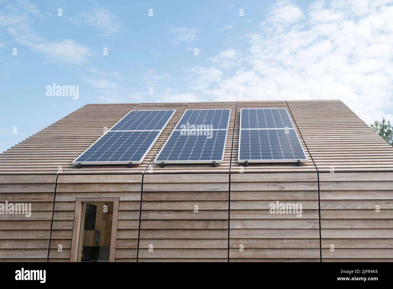 Solar panel, photovoltaic, alternative of electricity source Stock ...