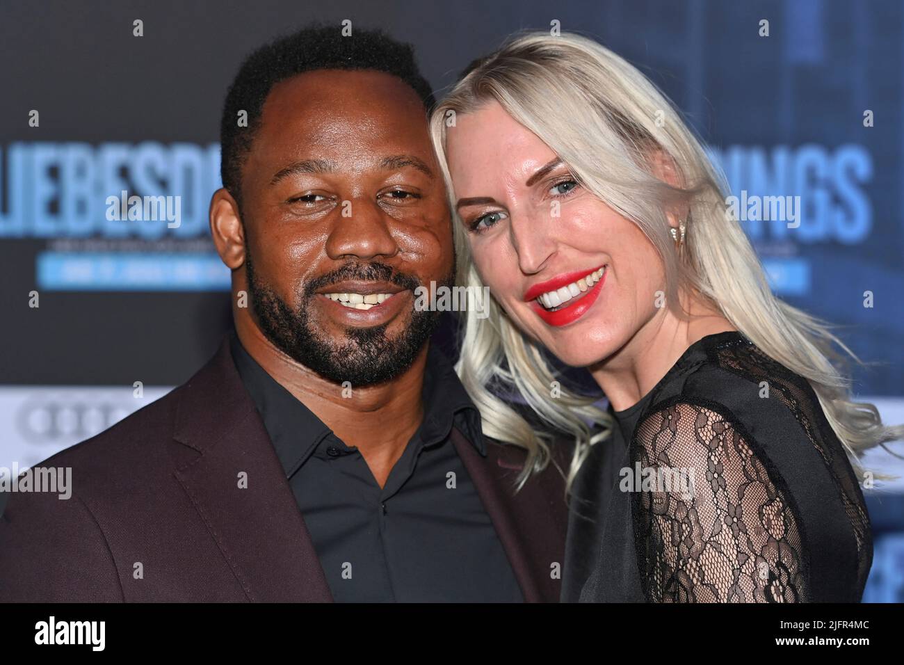Castro Dokyi Affum (Actor), with Yvonne FOERG. Film premiere ...