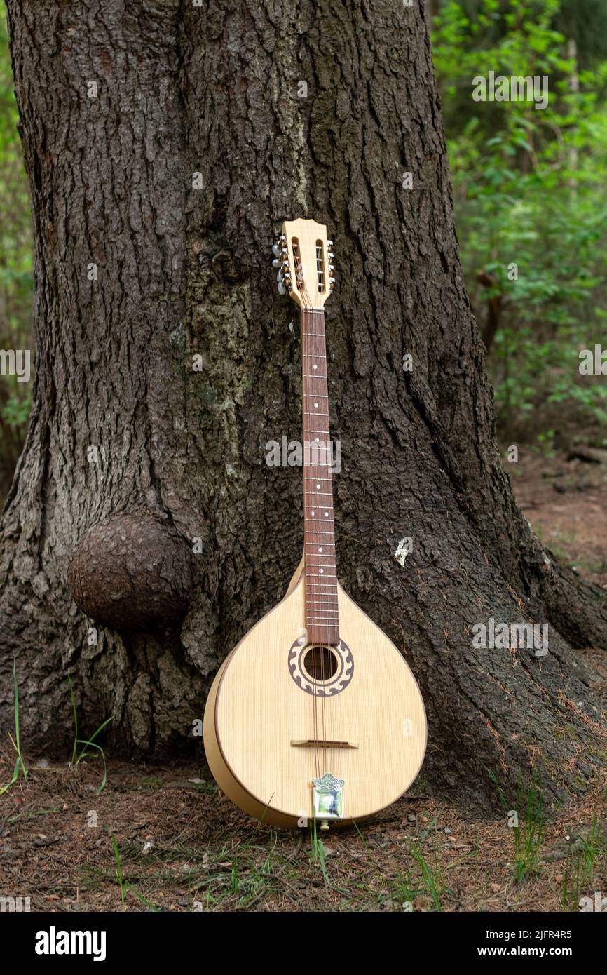 The national Greek string-plucked musical instrument Bouzouki was ...