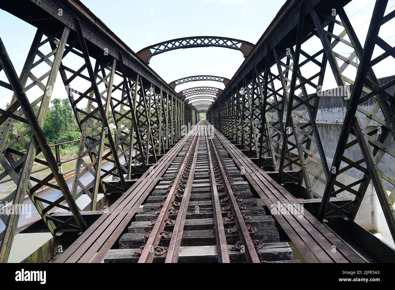 VICTORIA BRIDGE KUALA KANGSAR PERAK MALAYSIA Stock Photo - Alamy