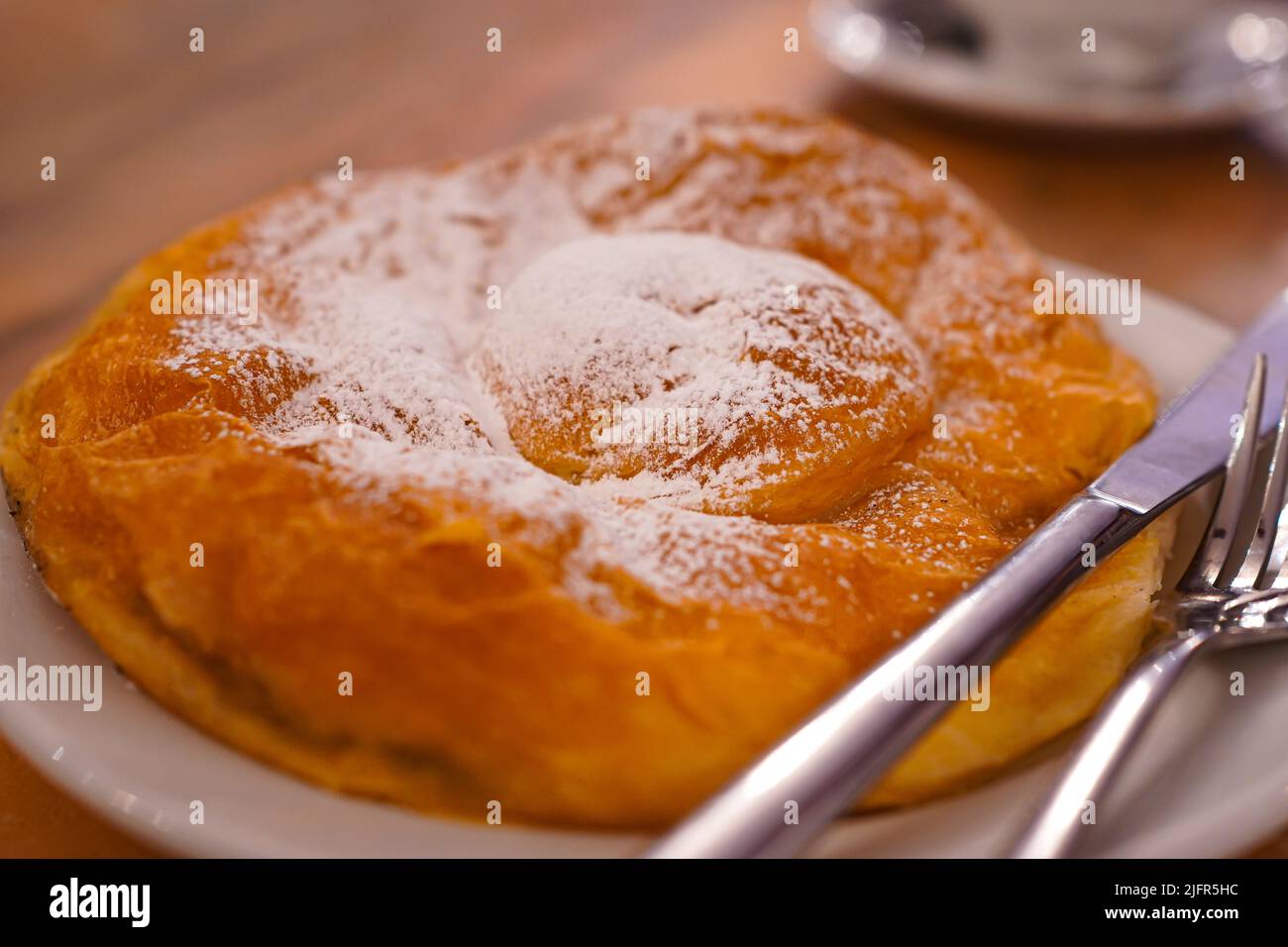 Ensaimada, The traditional sweet pastry from Mallorca Stock Photo - Alamy