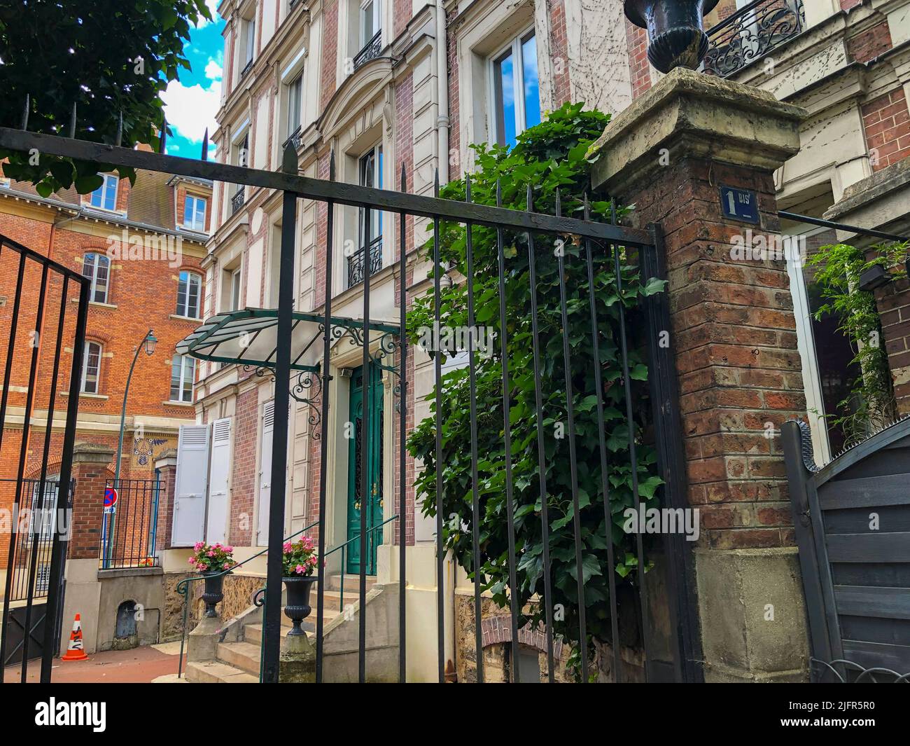 Saint Mandé, France, Paris Suburbs, Old Private Apartment Building ...